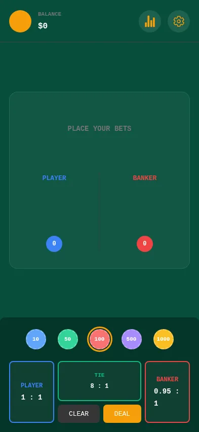 Baccarat App Converter