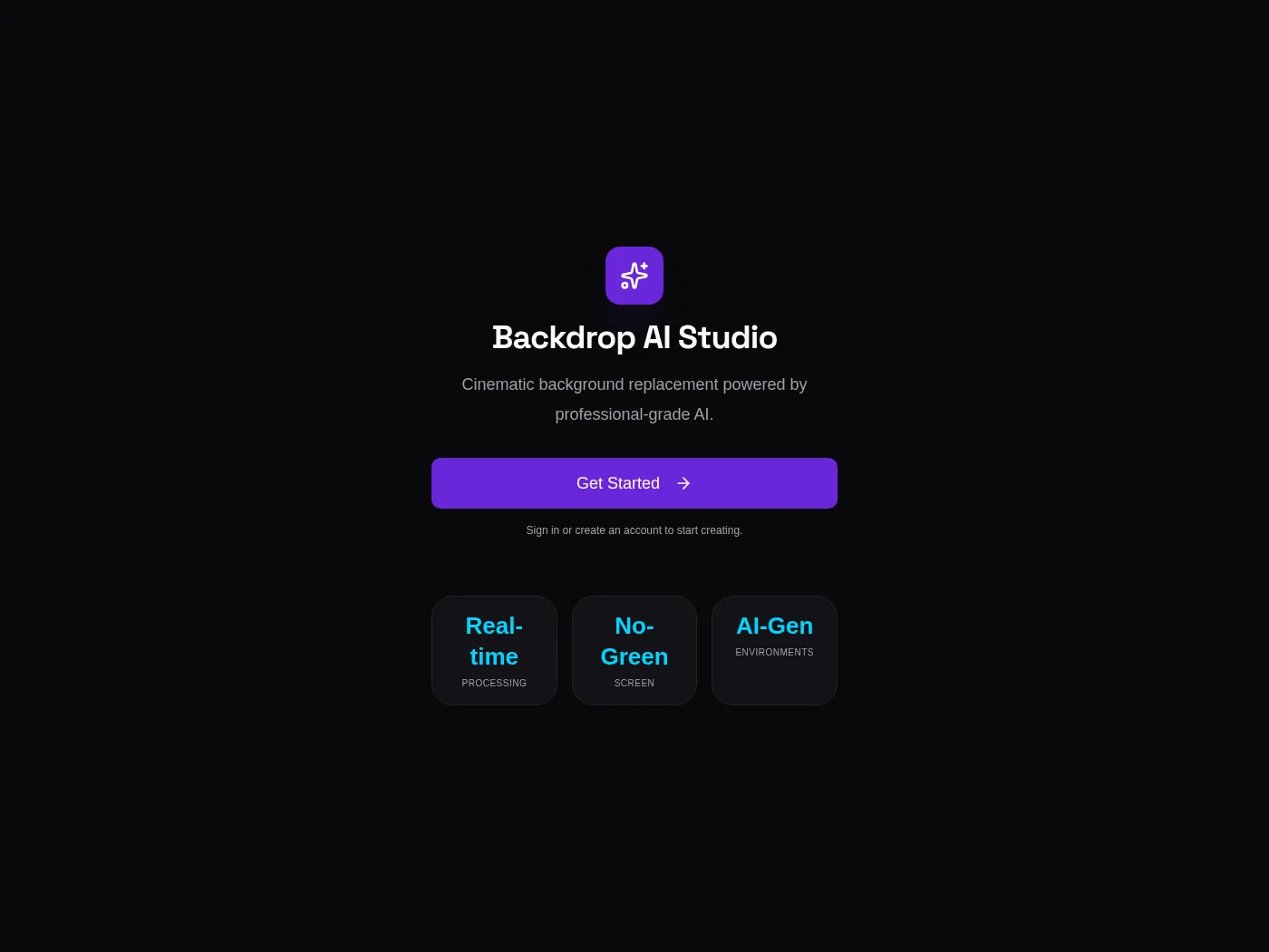 Backdrop AI Studio