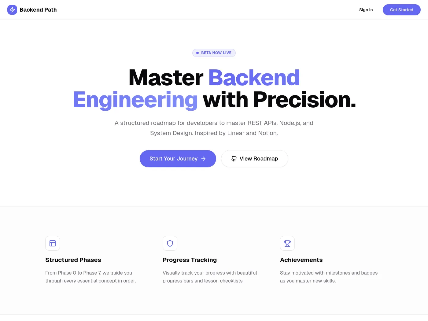 Backend Path
