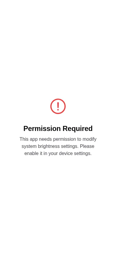 Backlight Control App