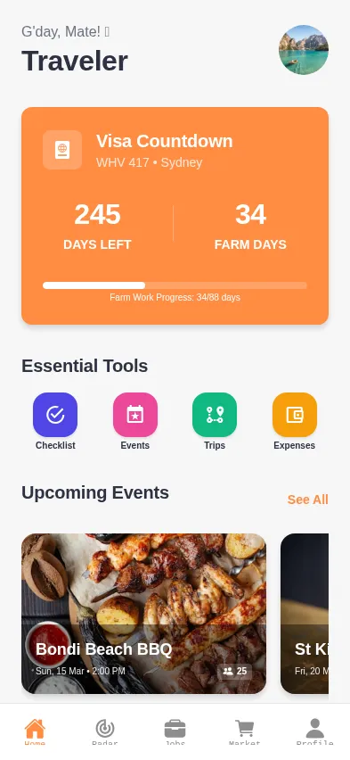Backpackr Australia Hub