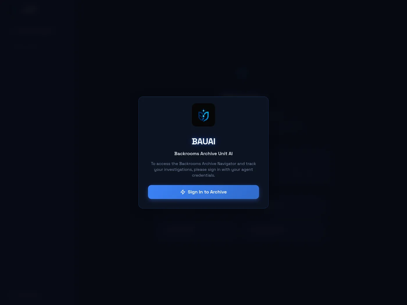 Backrooms AI Navigator