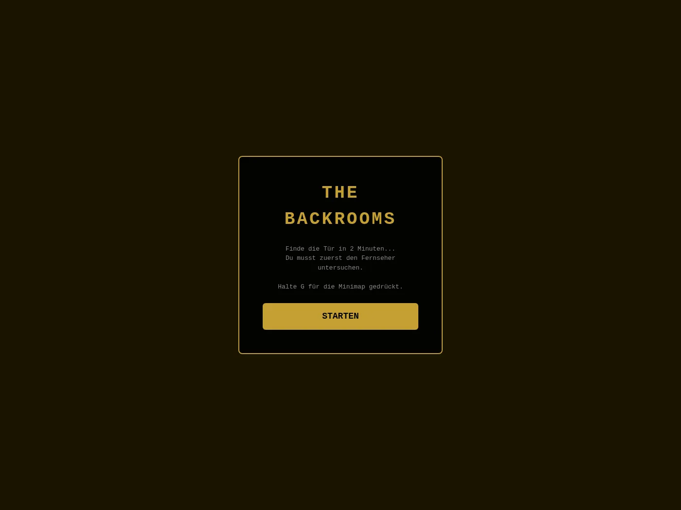 Backrooms WASD Explorer
