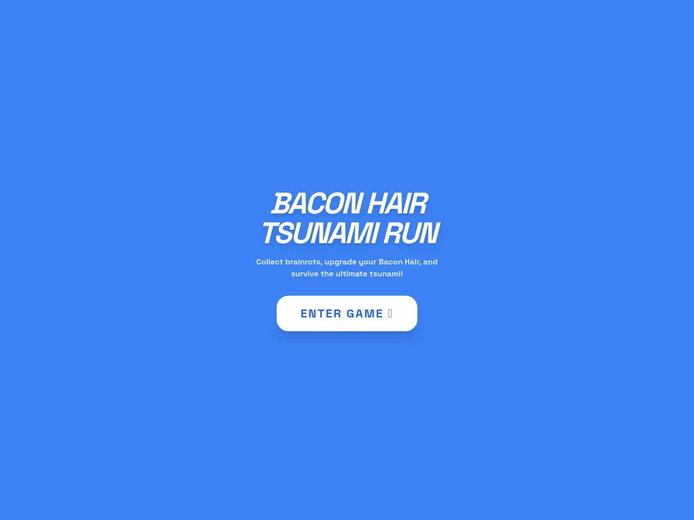 Bacon Hair Tsunami Run