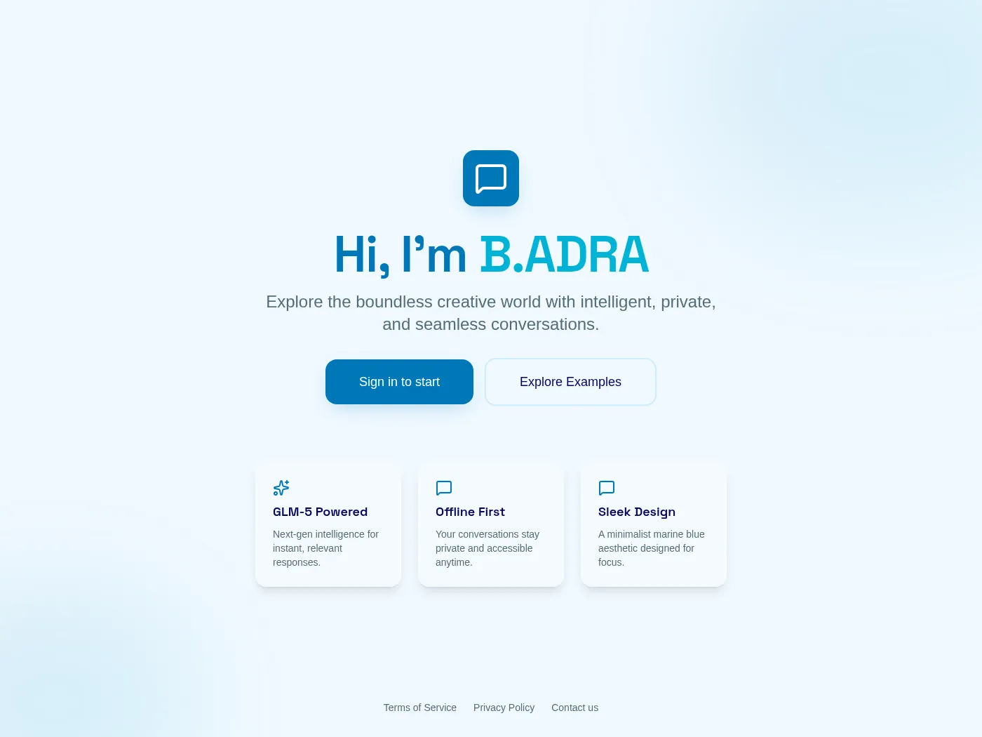 B.ADRA Chatbot Clone