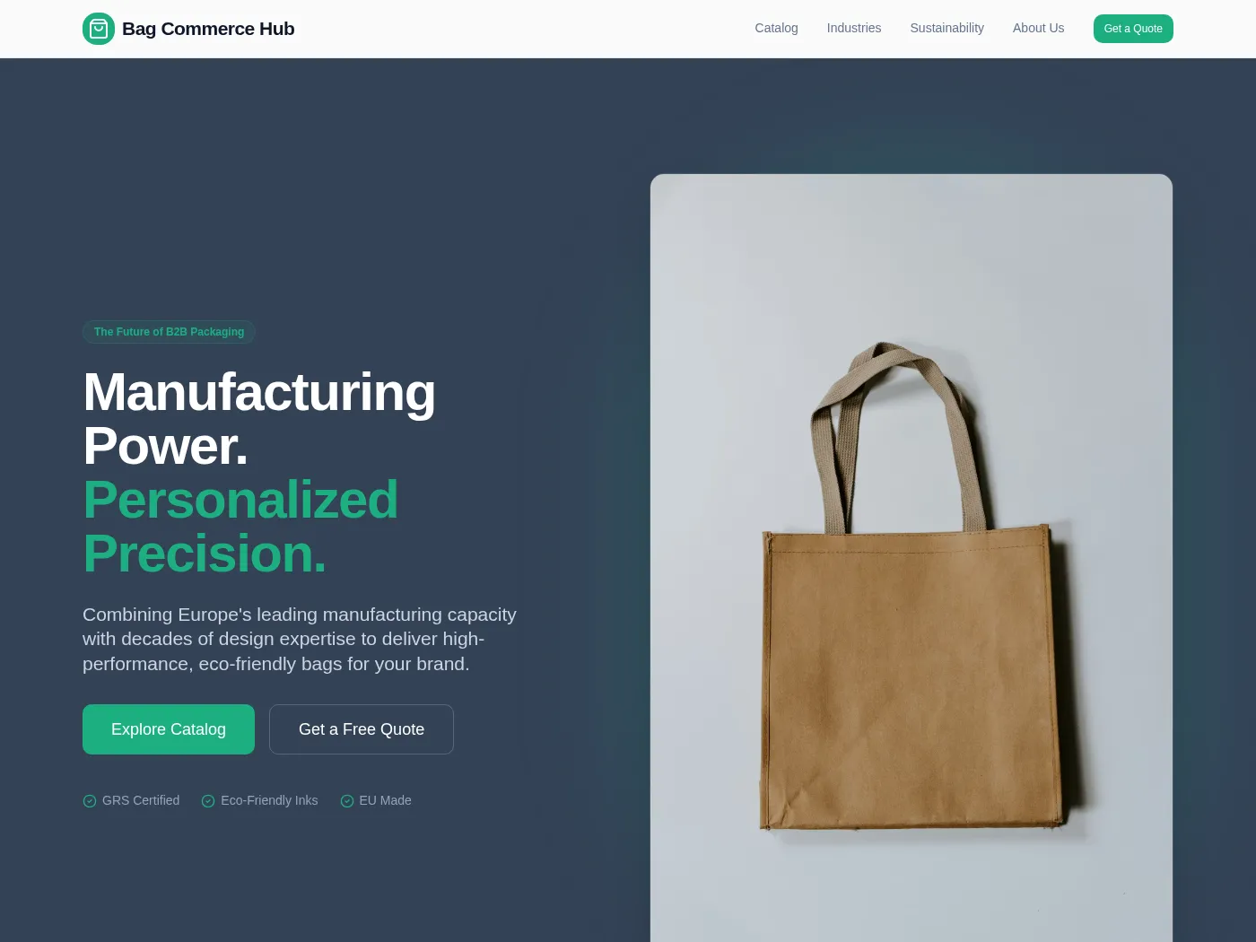 Bag Commerce Hub