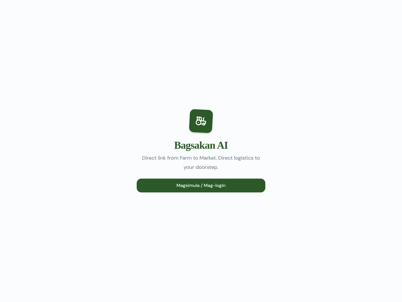 Bagsakan AI Marketplace