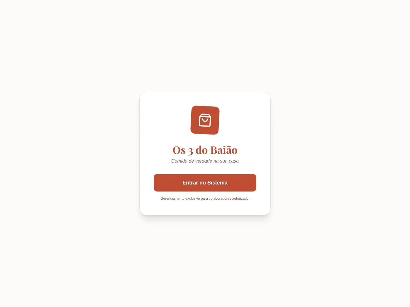 Os 3 do Baião ERP
