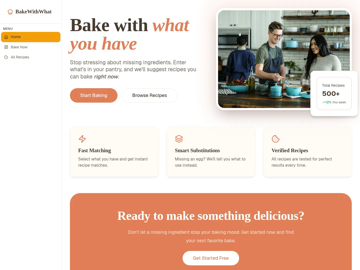 Bake With What I Have