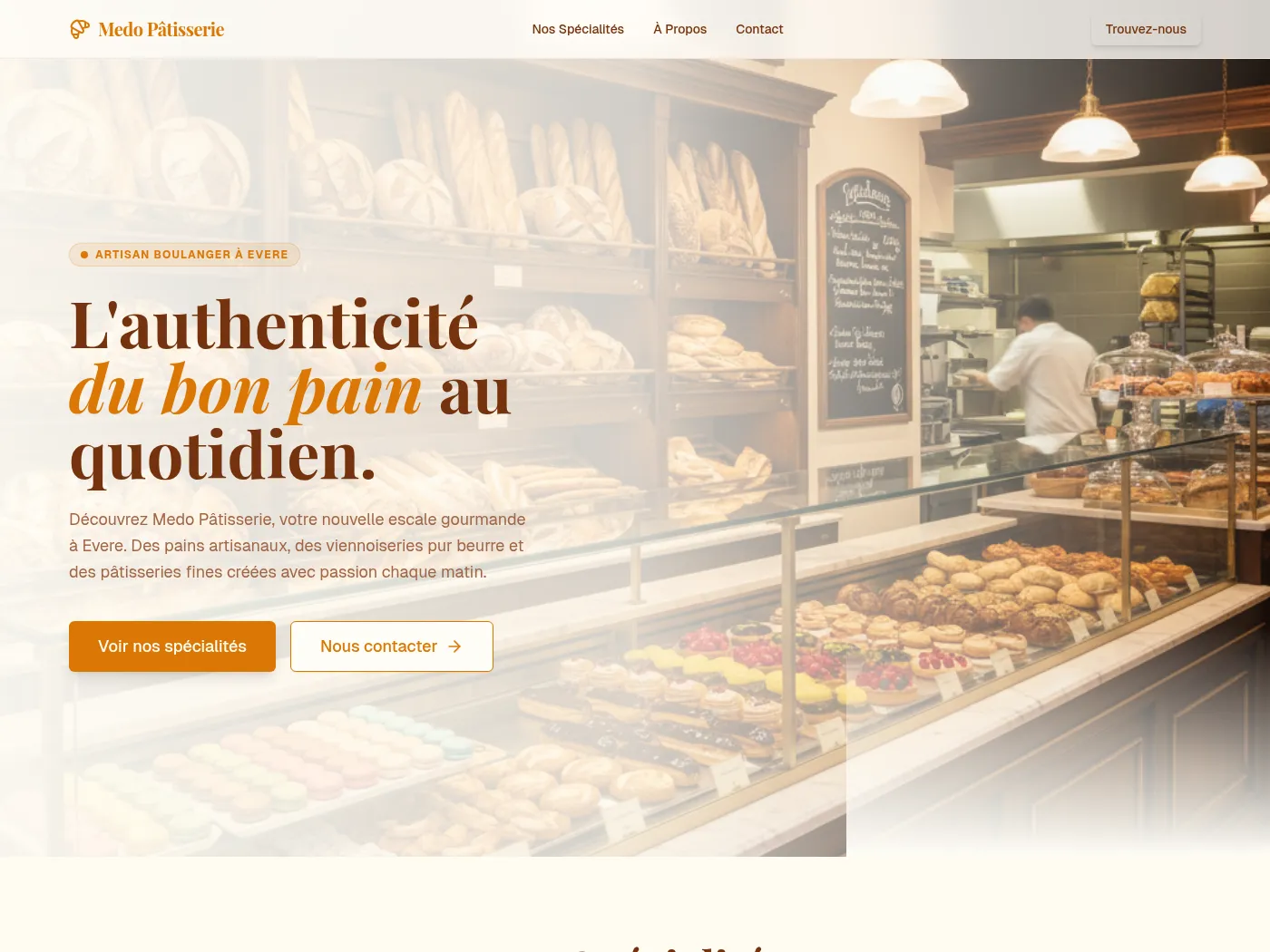 Boulangerie Vitrine Web