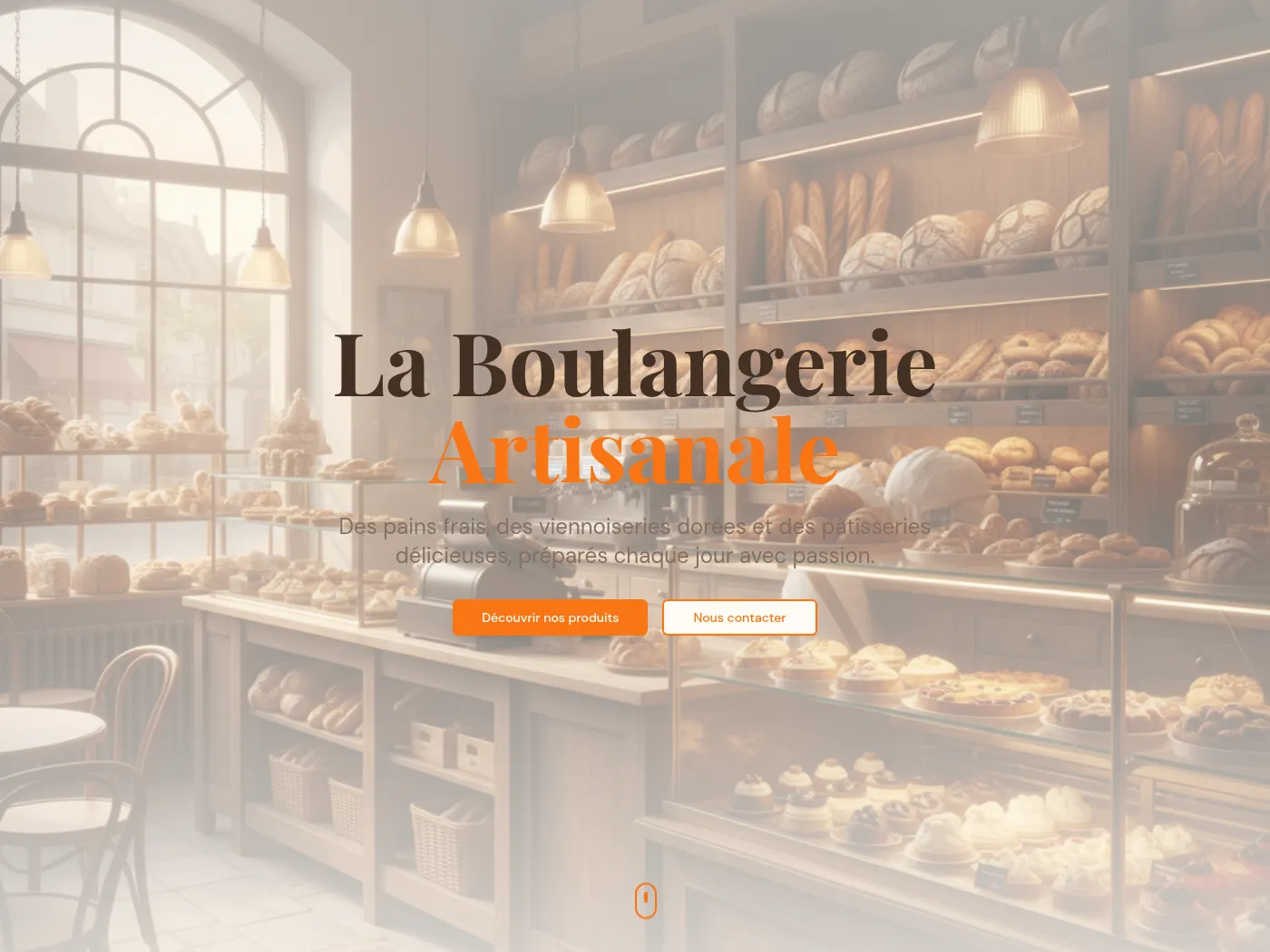 Bakery Showcase Site