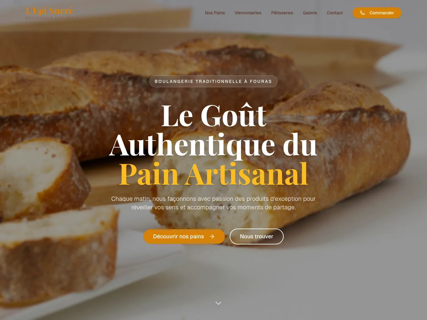 Boulangerie Vitrine Web