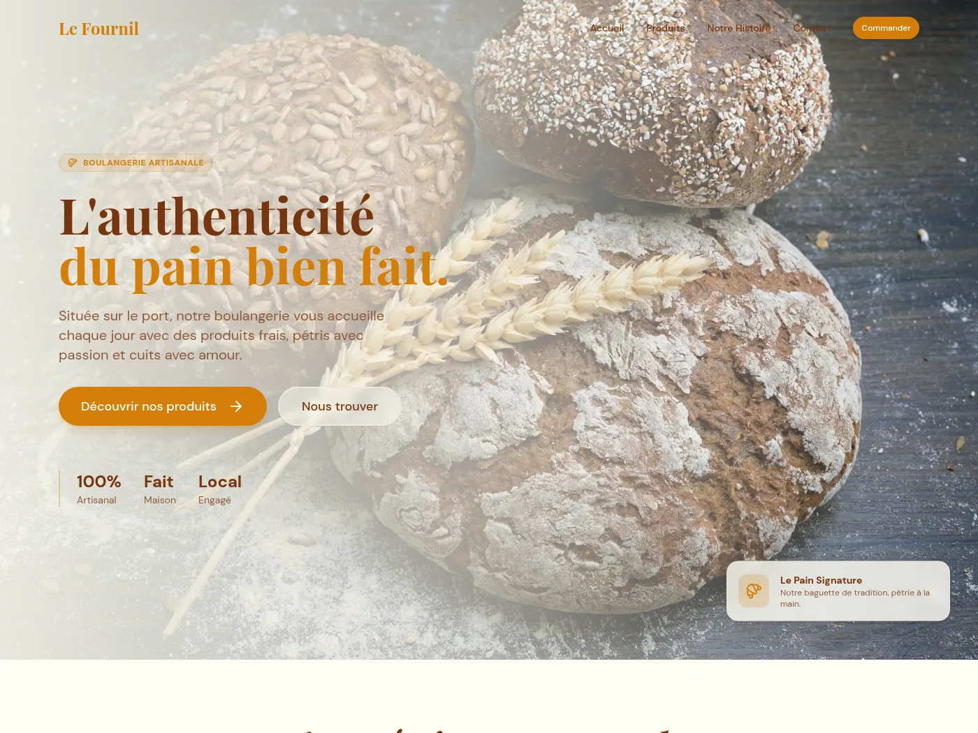 Le Fournil Showcase
