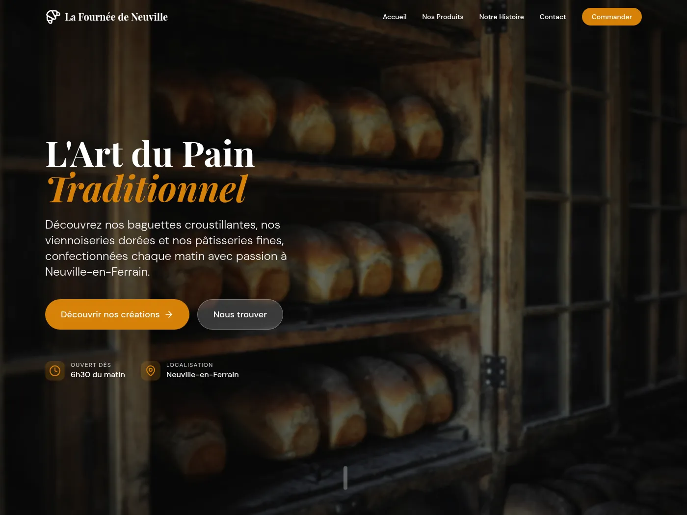 Boulangerie Vitrine Web