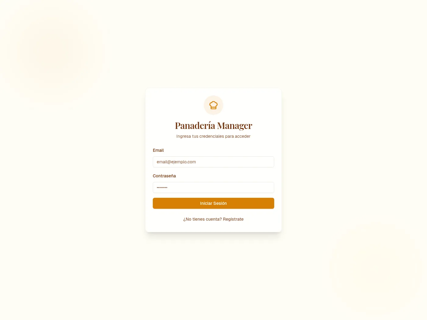 Bakery Staff Manager