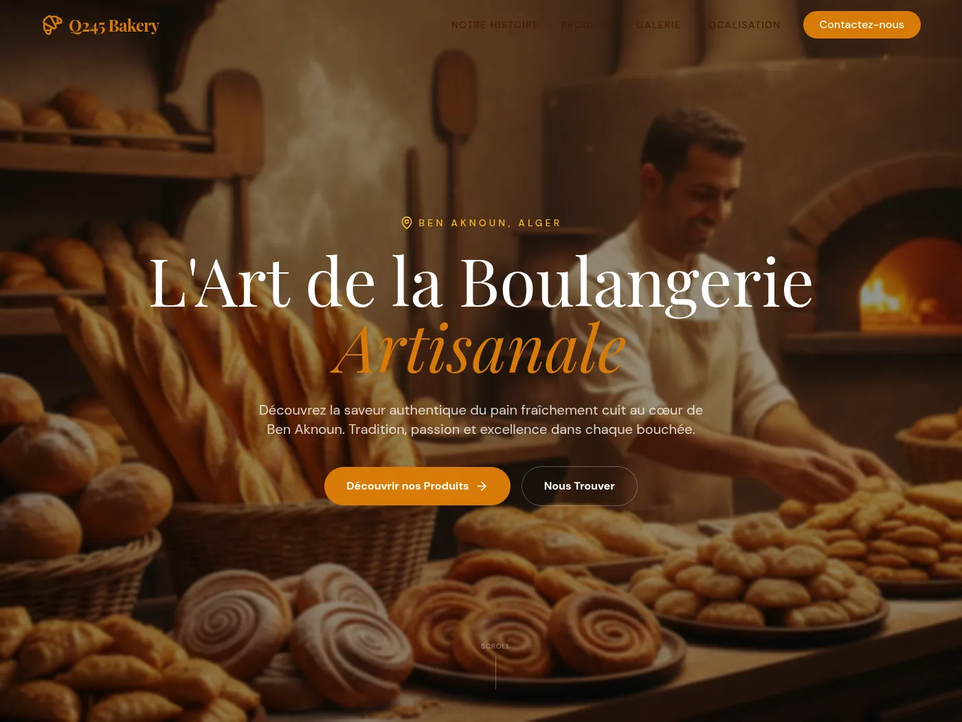 Q245 Bakery Showcase