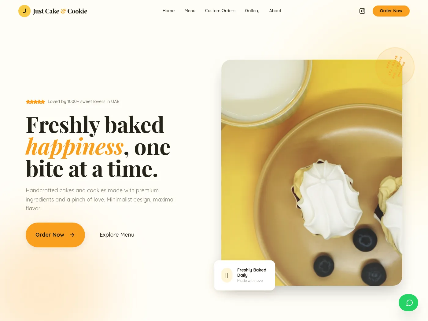 Just Cake & Cookie Site