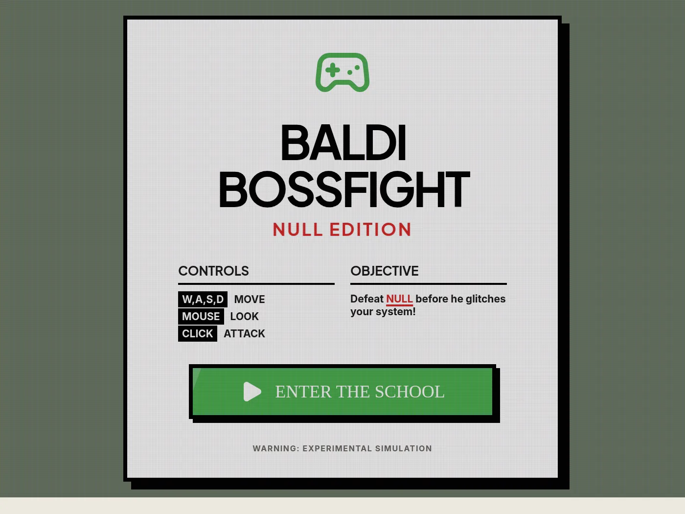 Baldi Bossfight Null