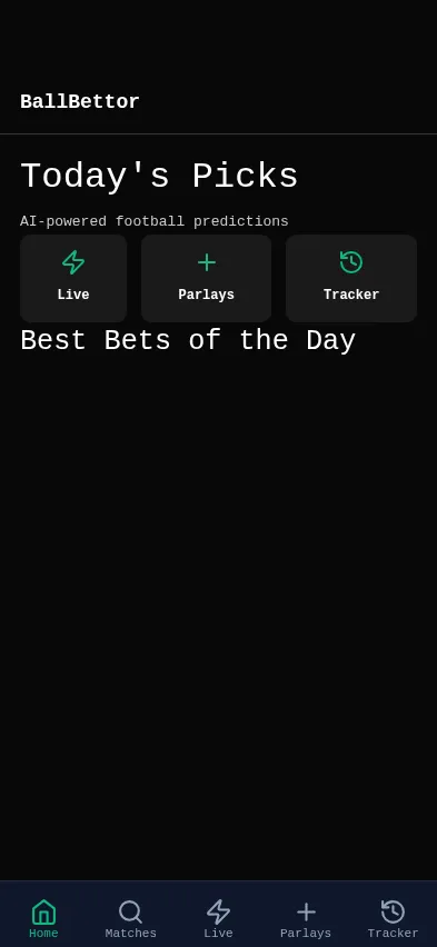BallBettor AI Sportsbook