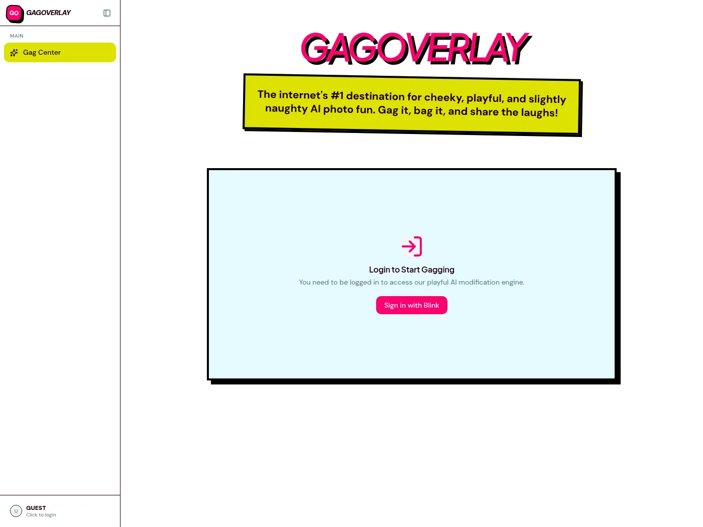 Ballgag Photo Overlay