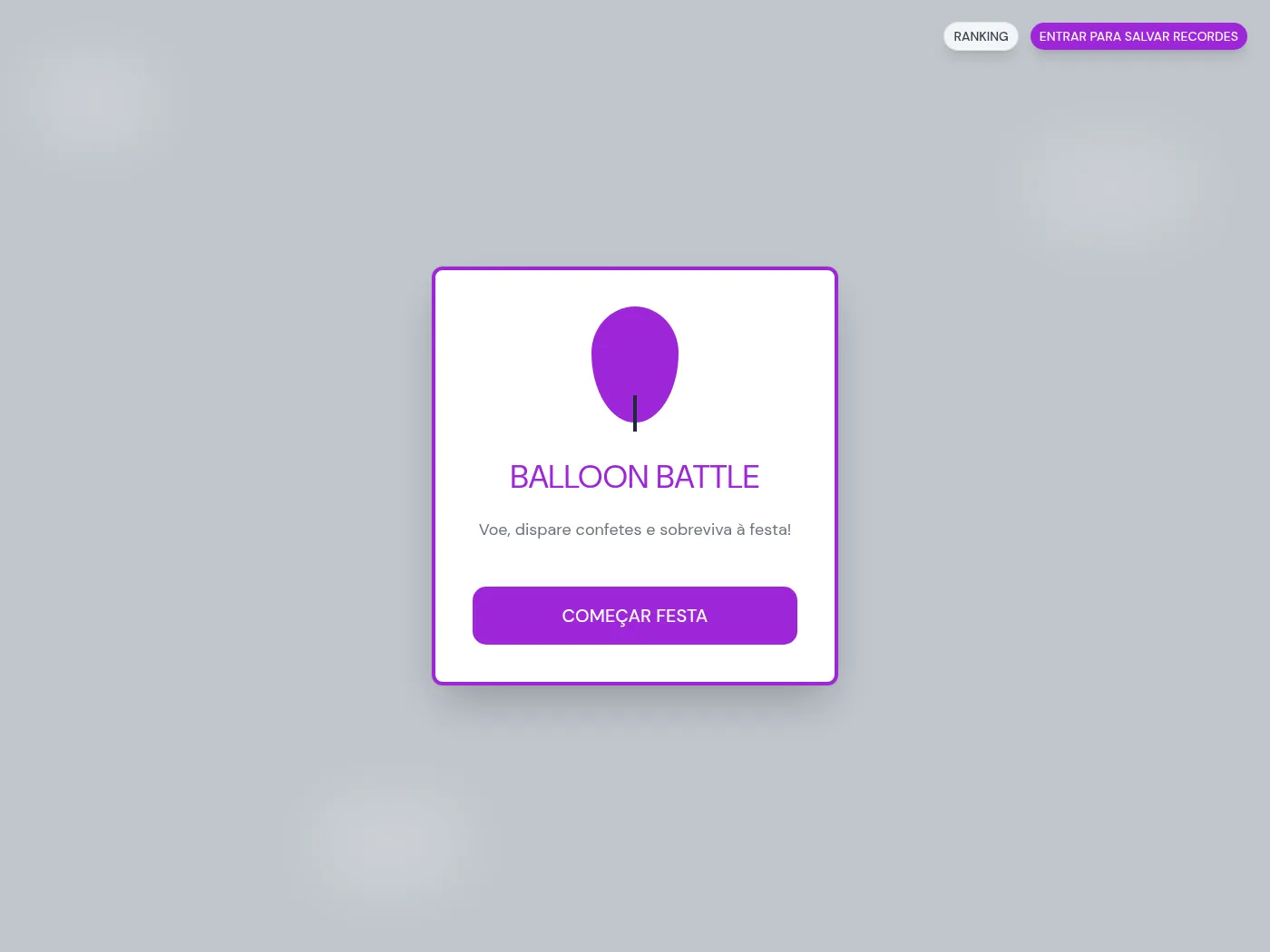Balloon Battle Game