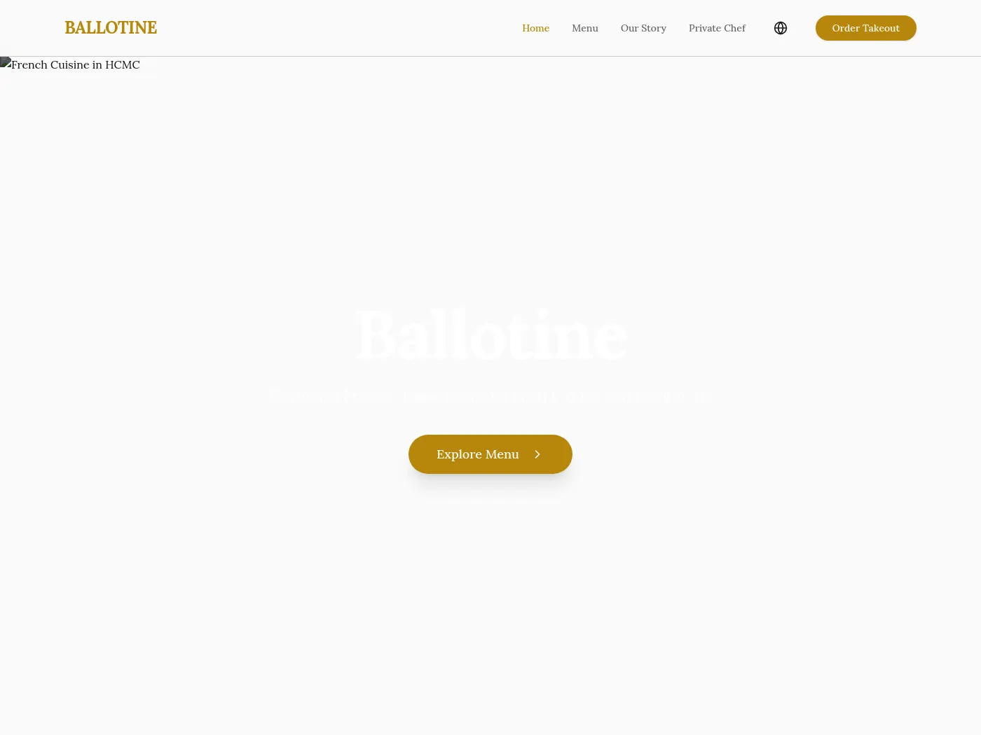 Ballotine Web Restaurant