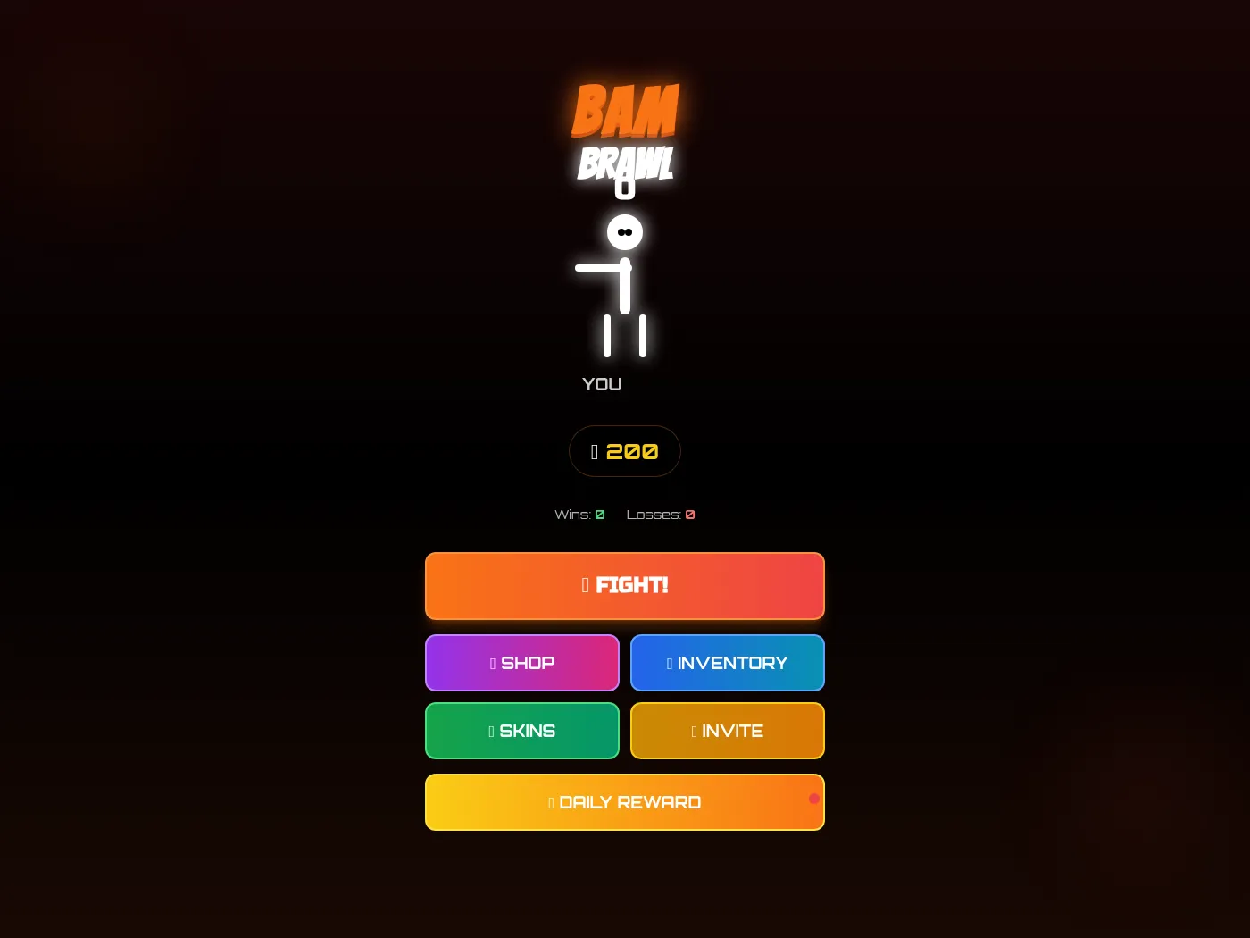 Bam Brawl Web Prototype