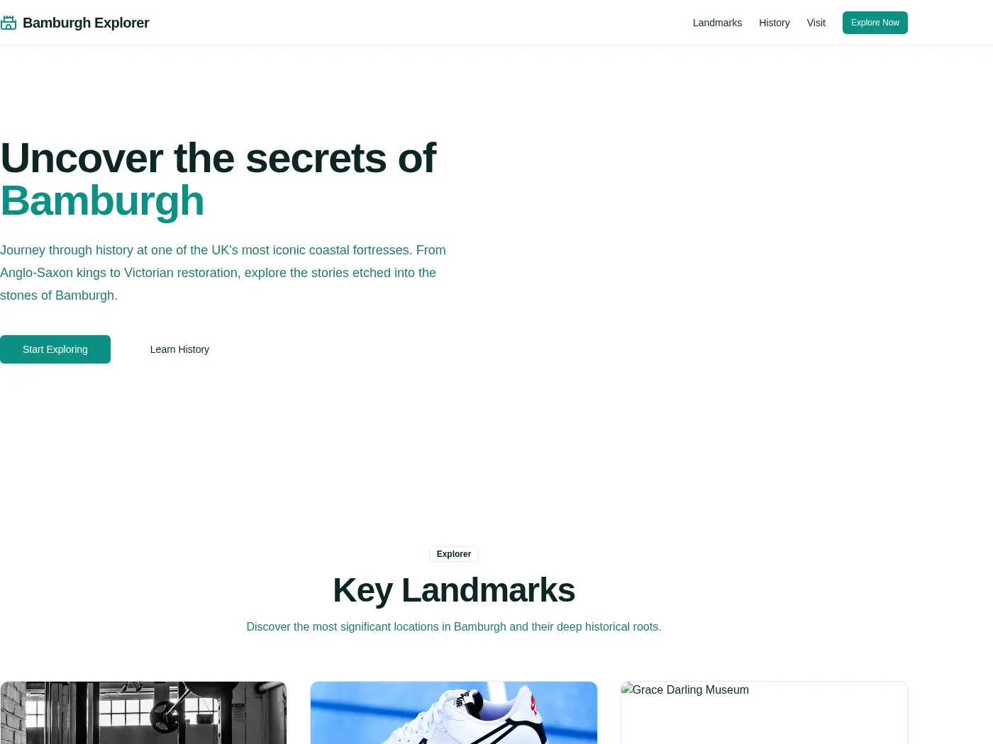 Bamburgh Explorer Clean