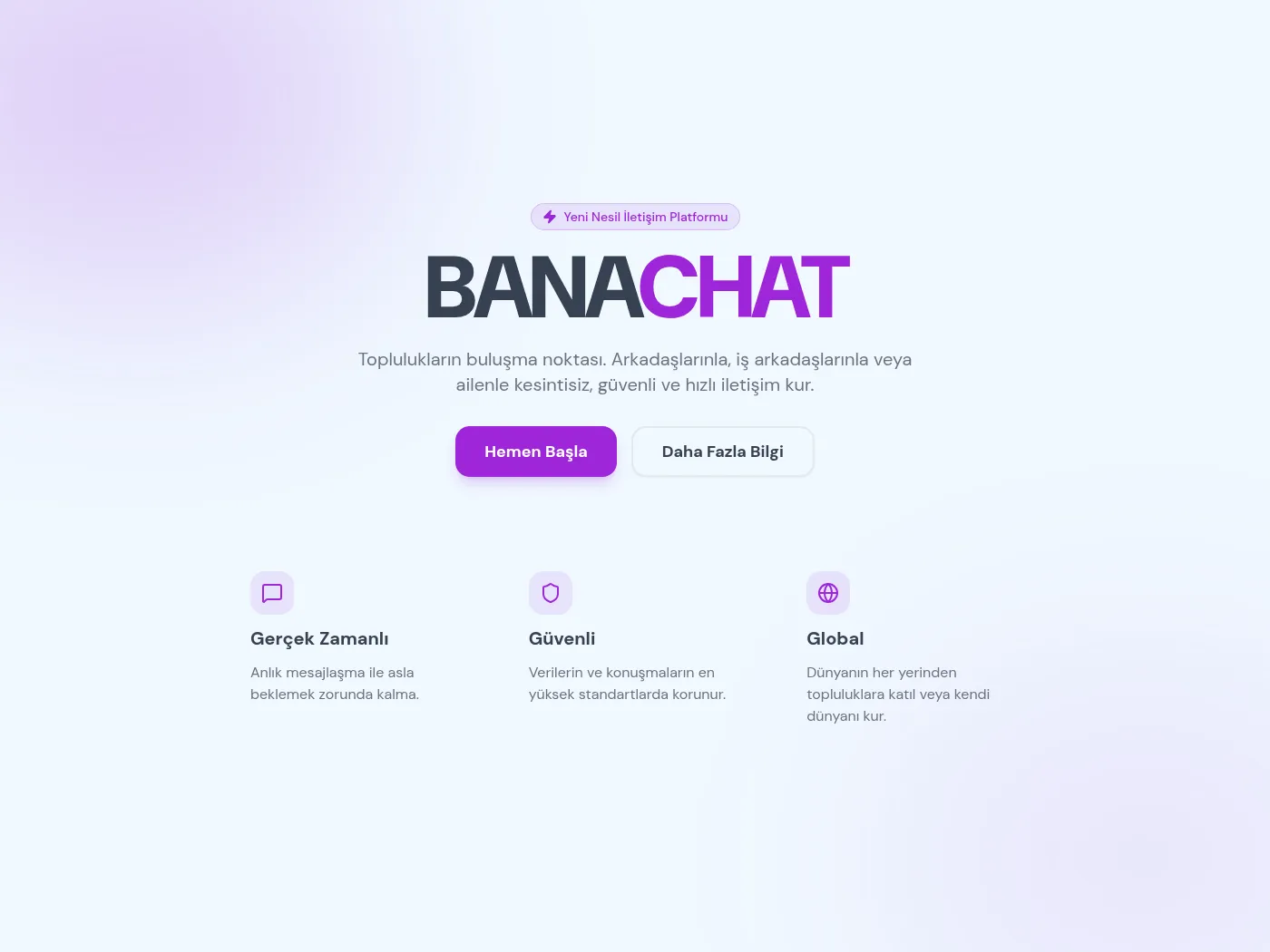 BanaChat Platform