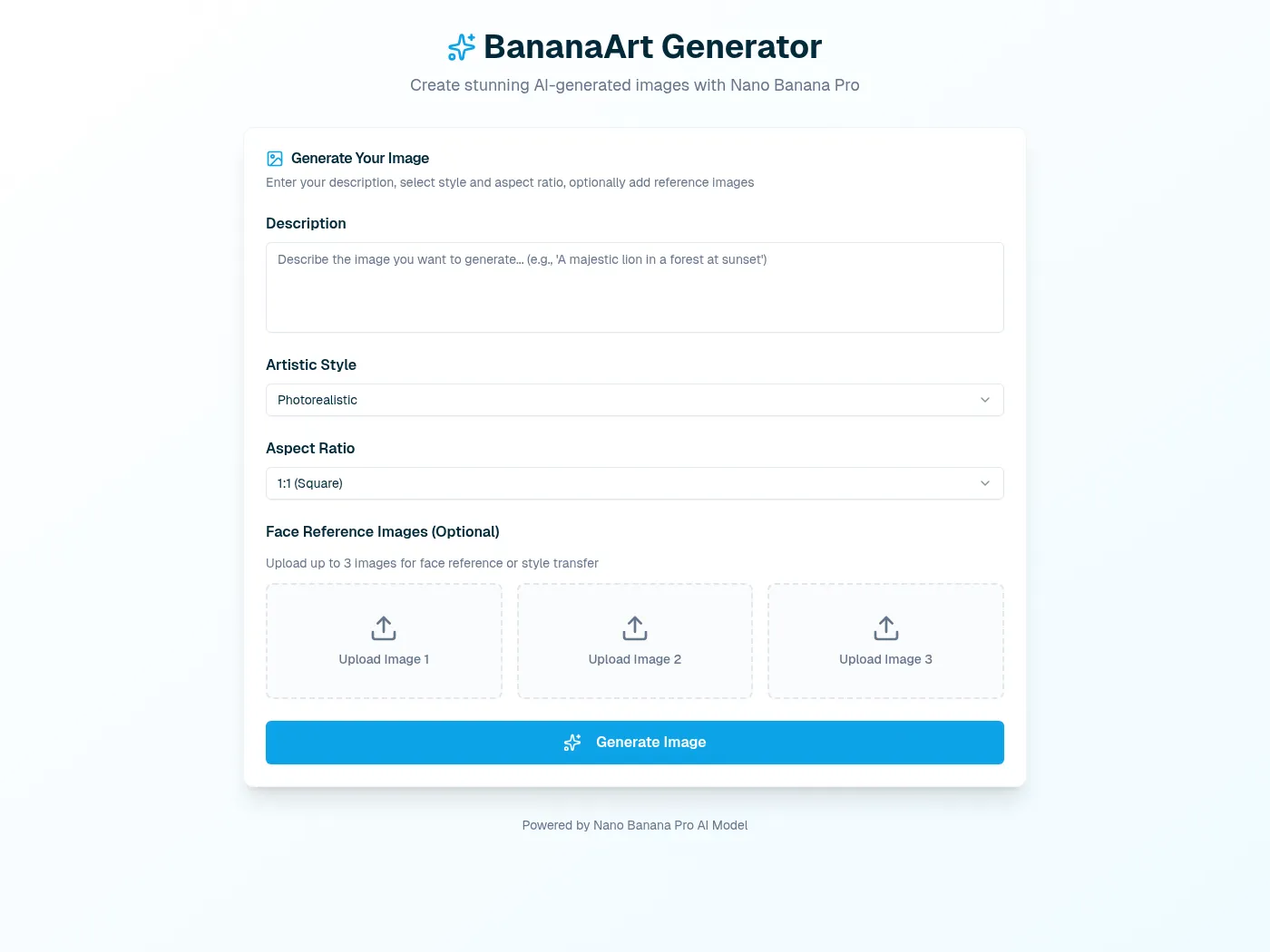 BananaArt Generator