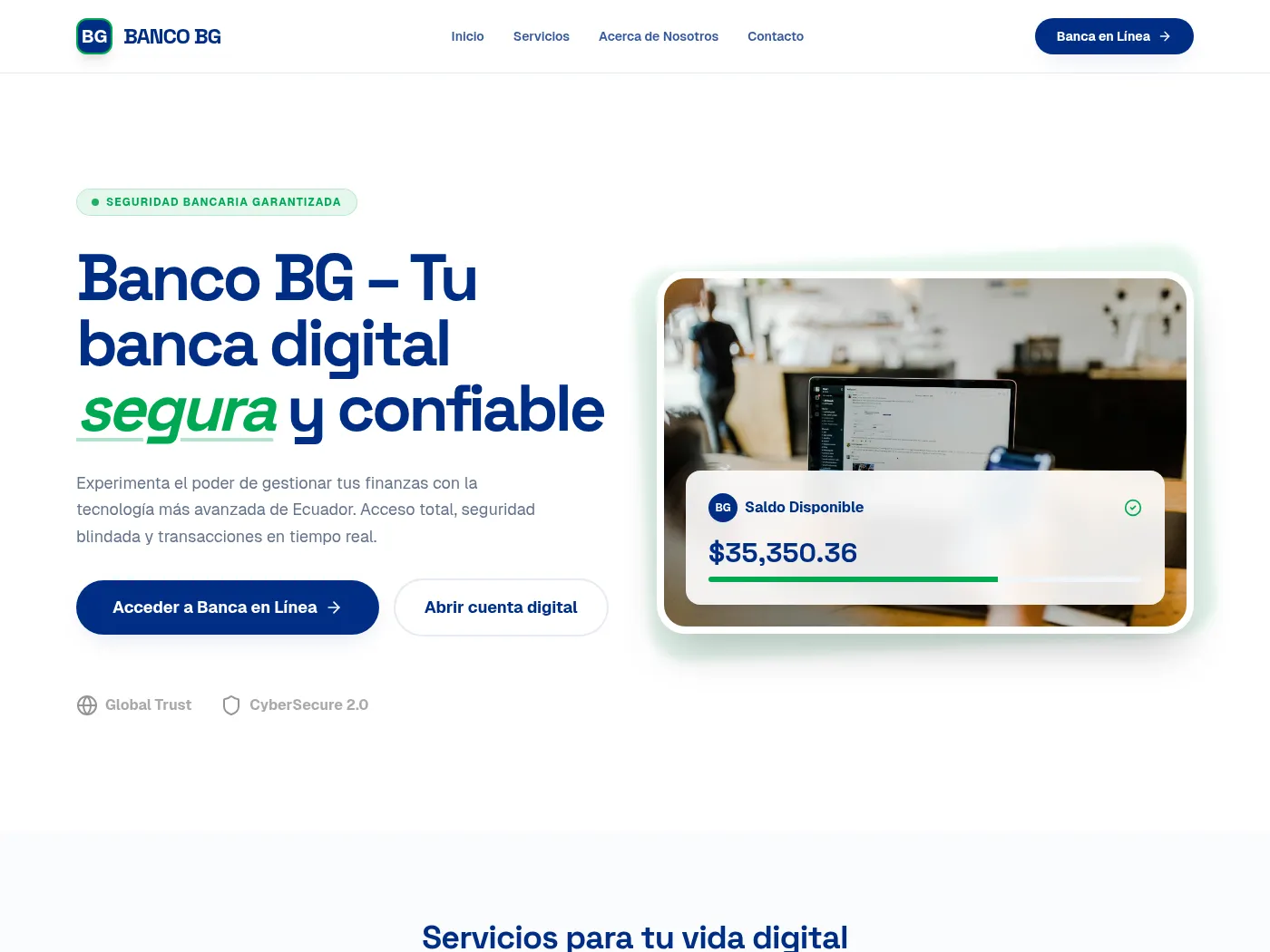 Banco BG Web App
