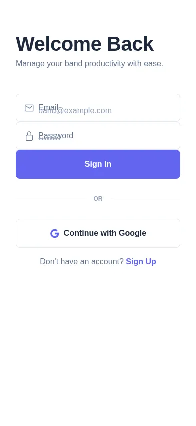 BandFlow Manager