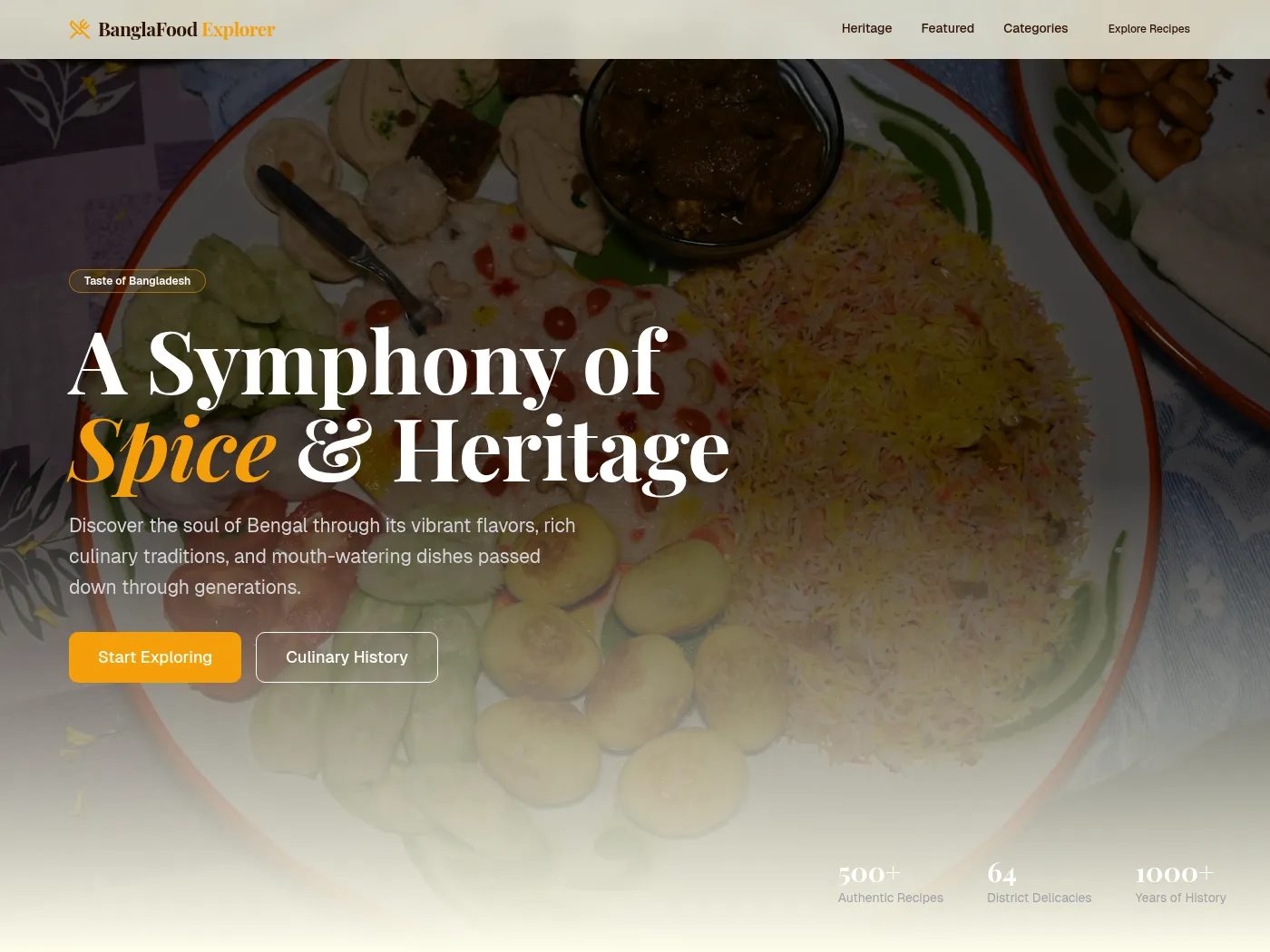 Bangladeshi Food Explorer