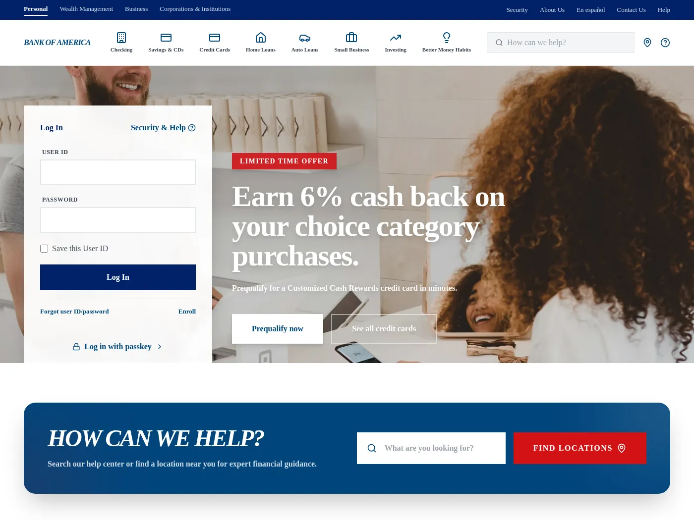 Bank Website Clone
