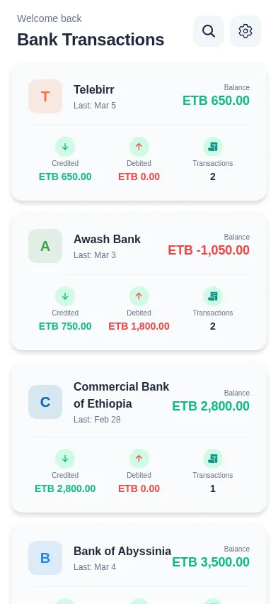 Bank SMS Tracker