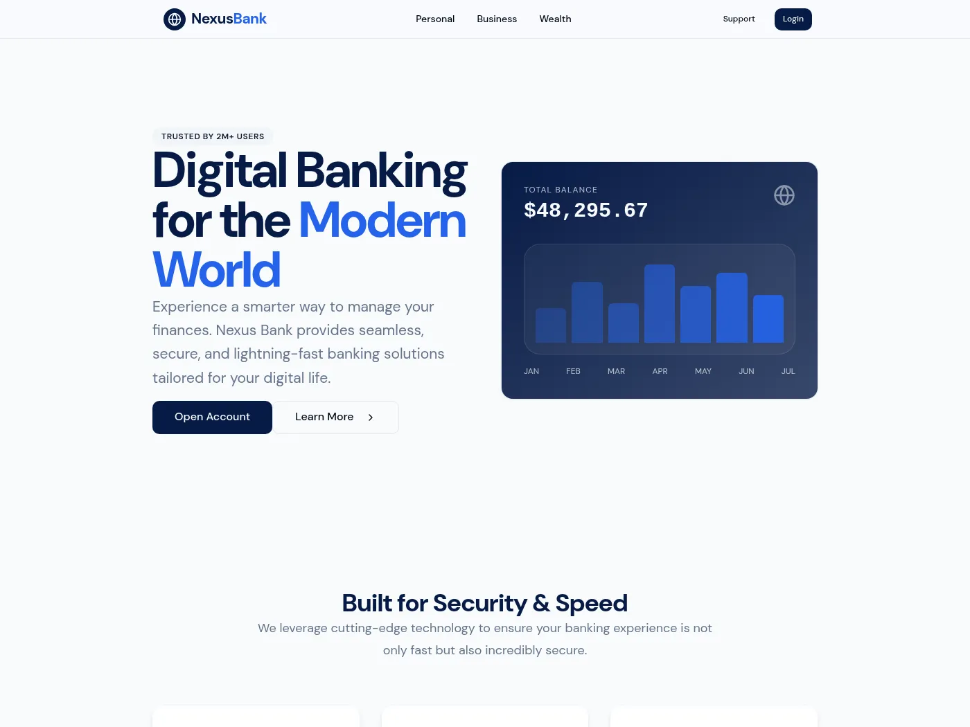 Bank Web Portal