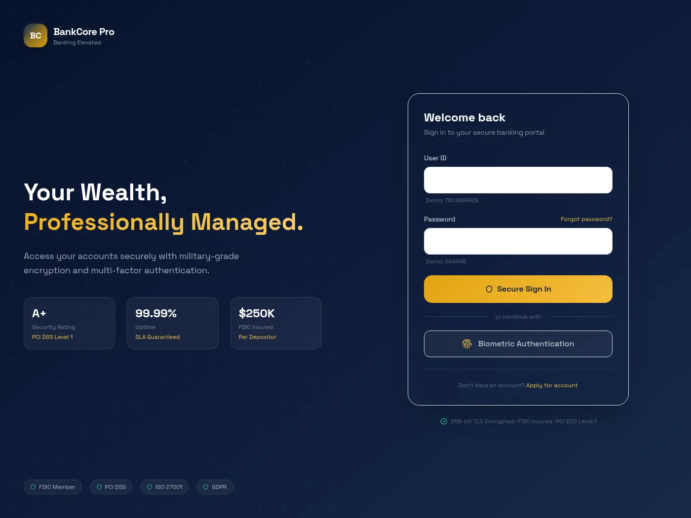 BankCore Pro