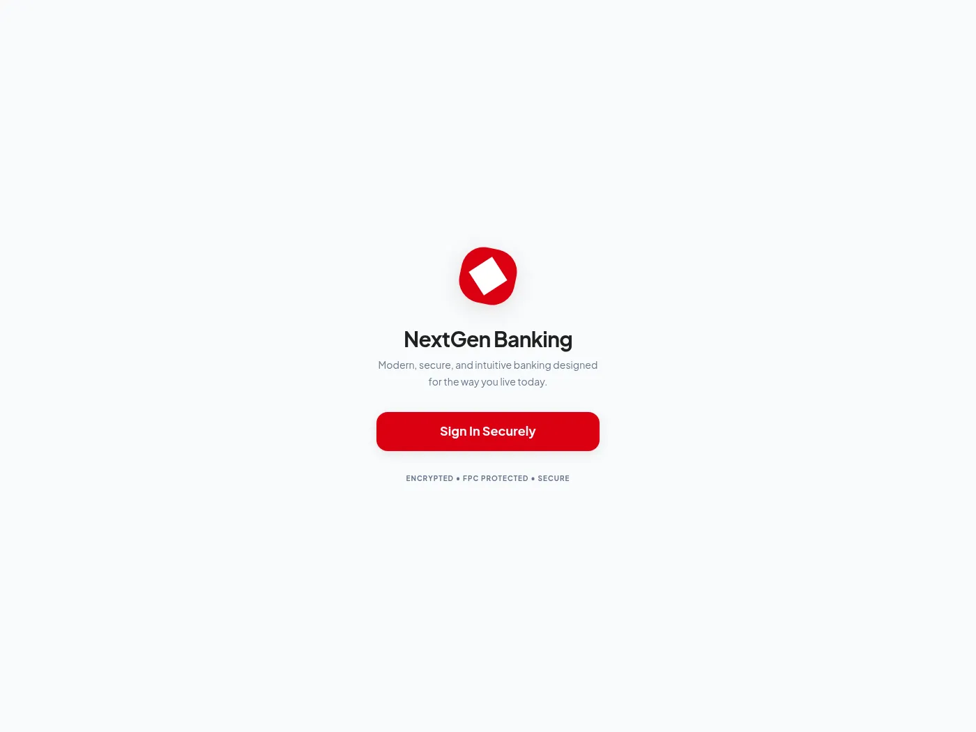 NextGen Banking Portal