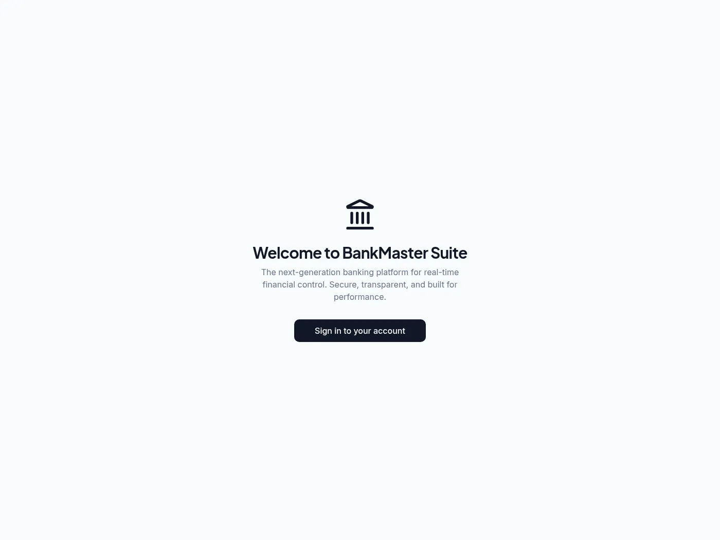 BankMaster Suite