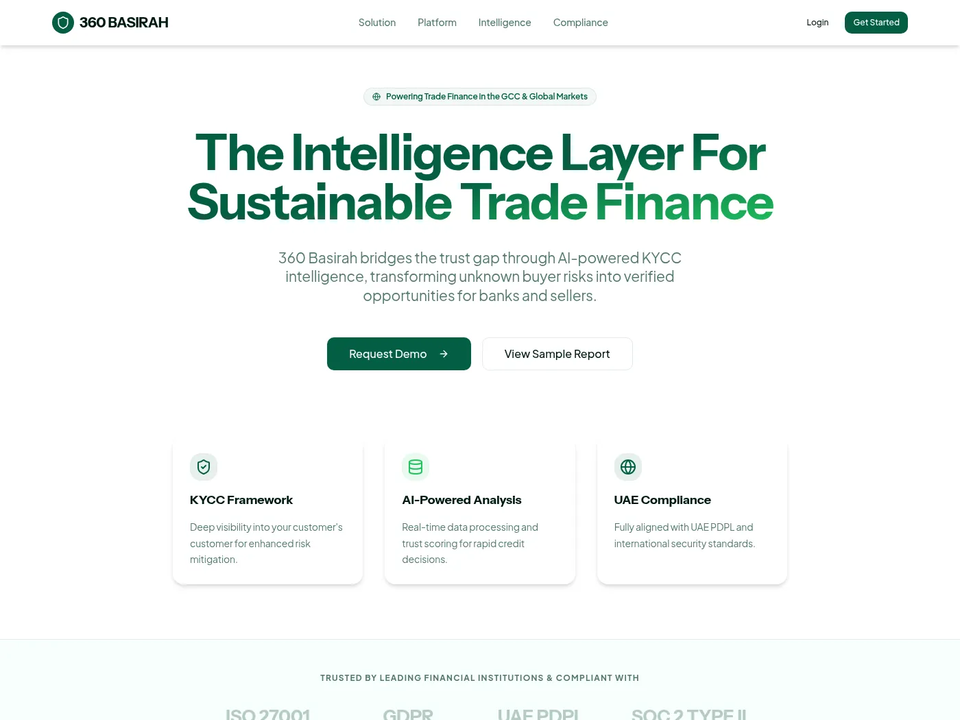 BankPro Landing Page