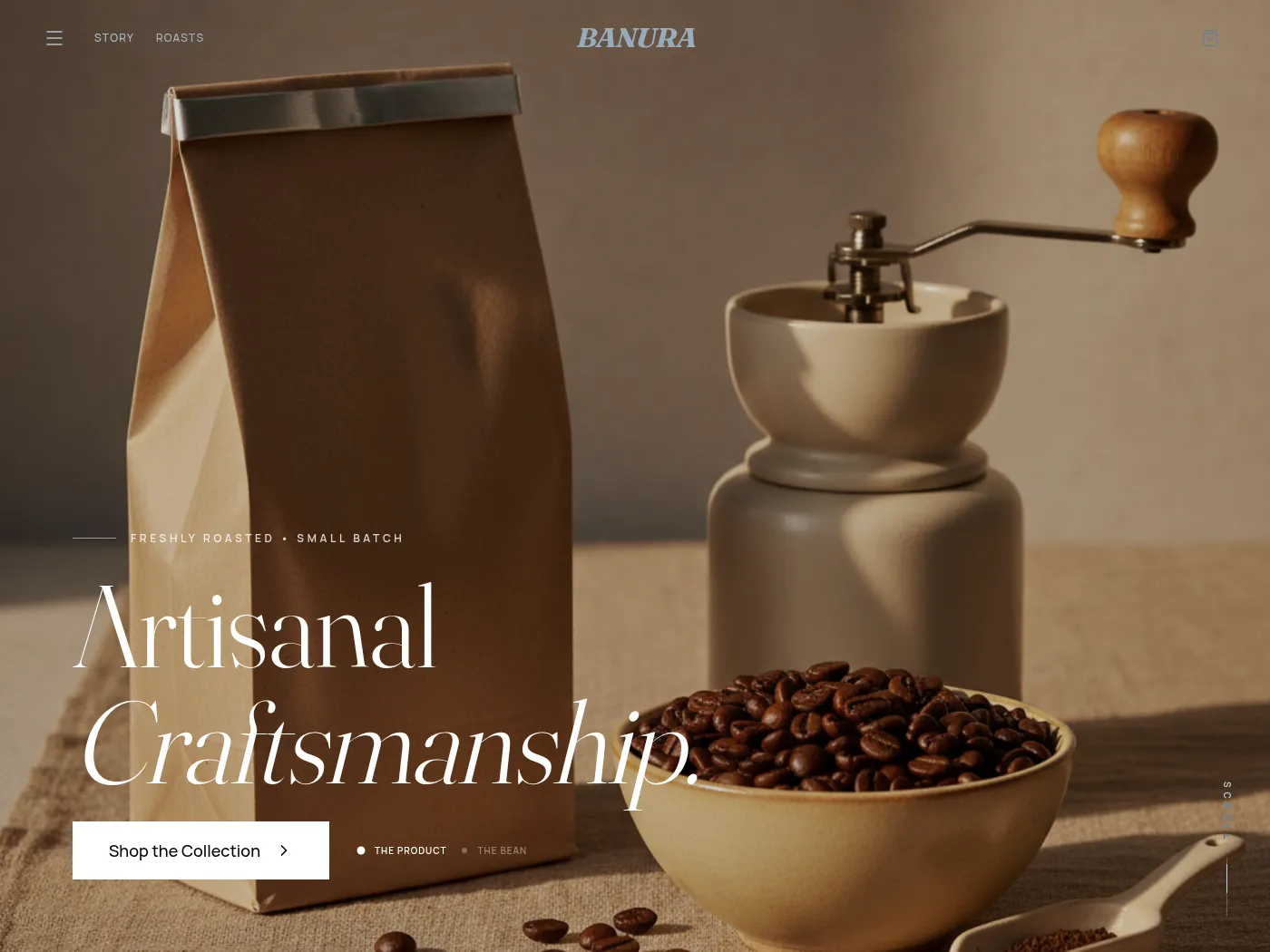 Banura Coffee Editorial Site