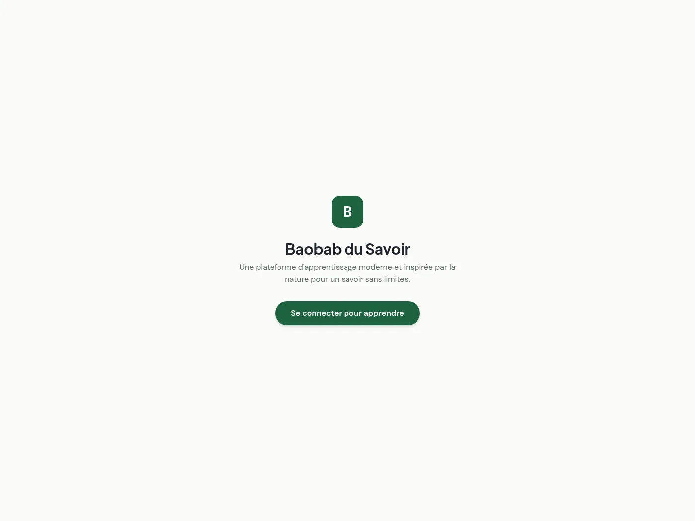 Baobab LMS Platform