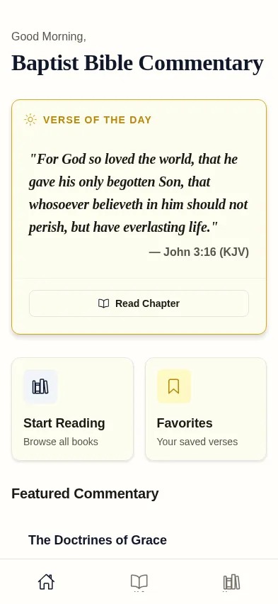 Baptist Bible Commentary