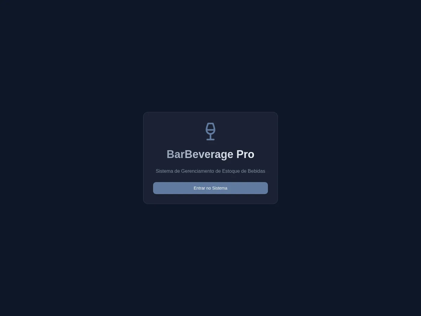 BarBeverage Stock Pro