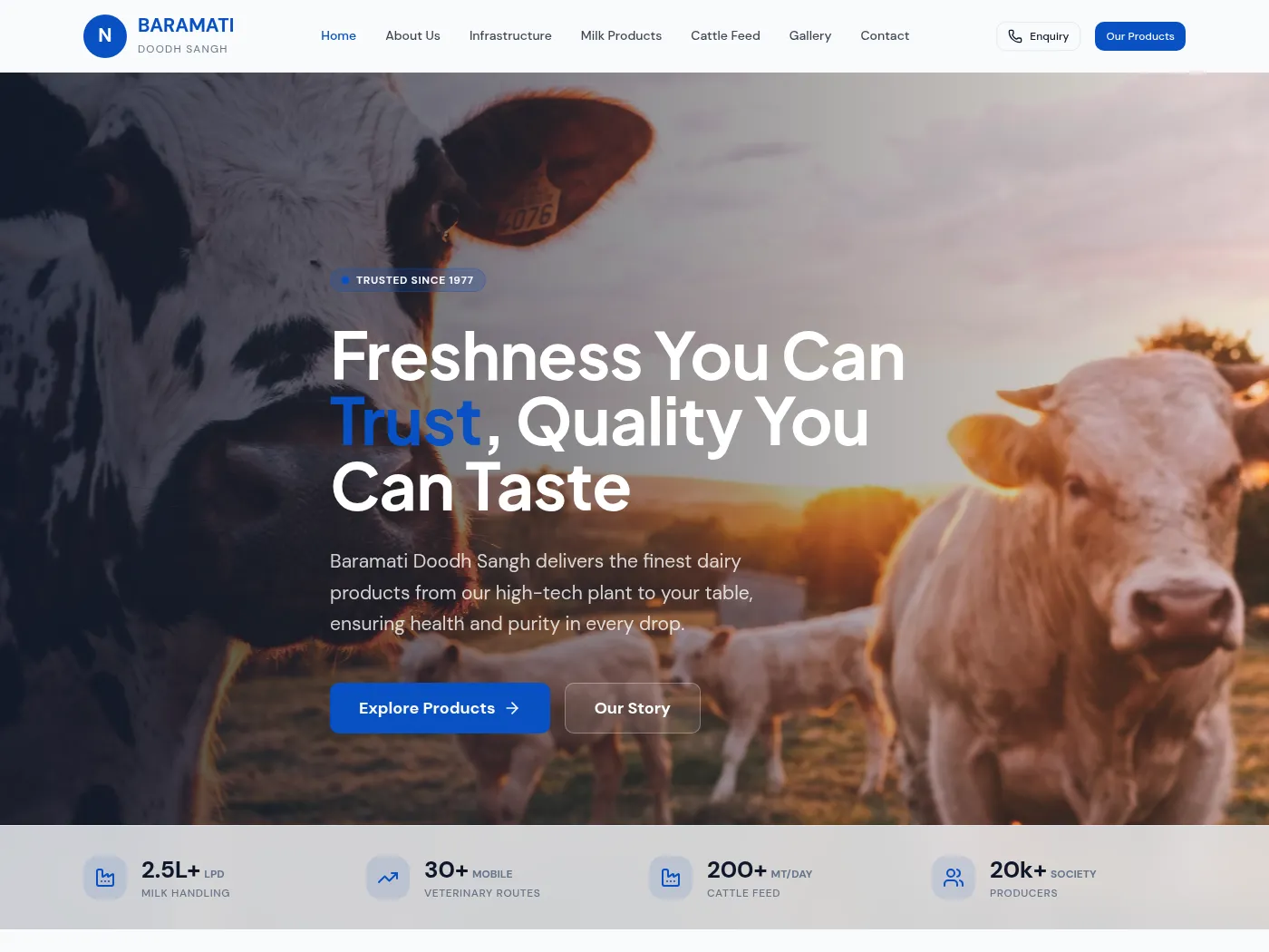 Baramati Dairy Redesign
