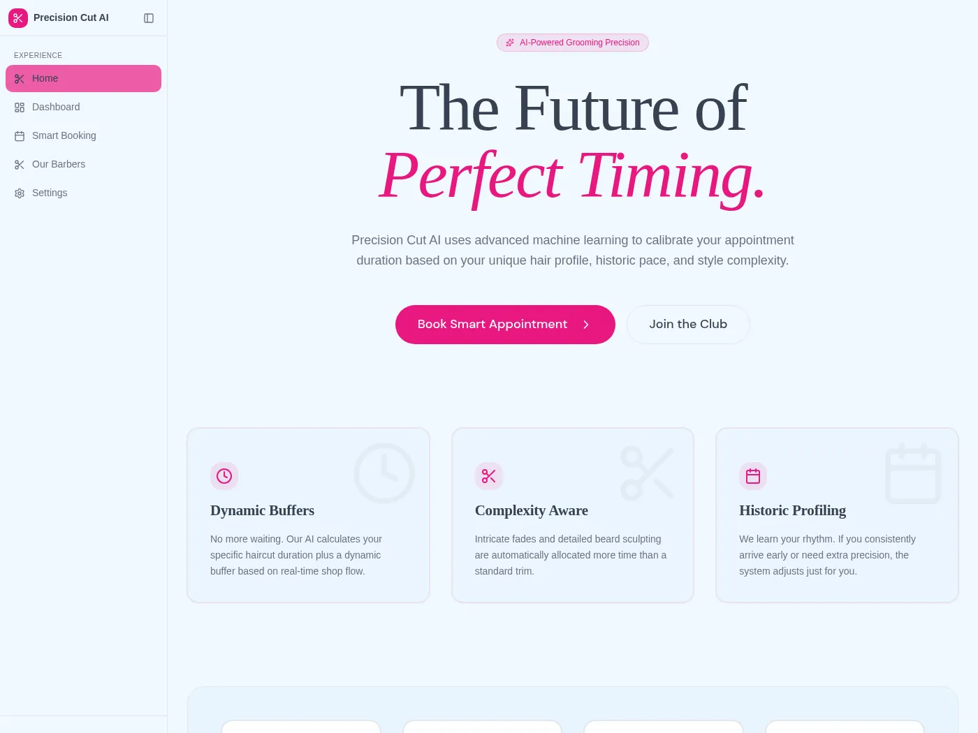 Smart Barber Scheduler