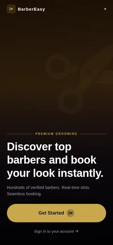 BarberEasy Booking