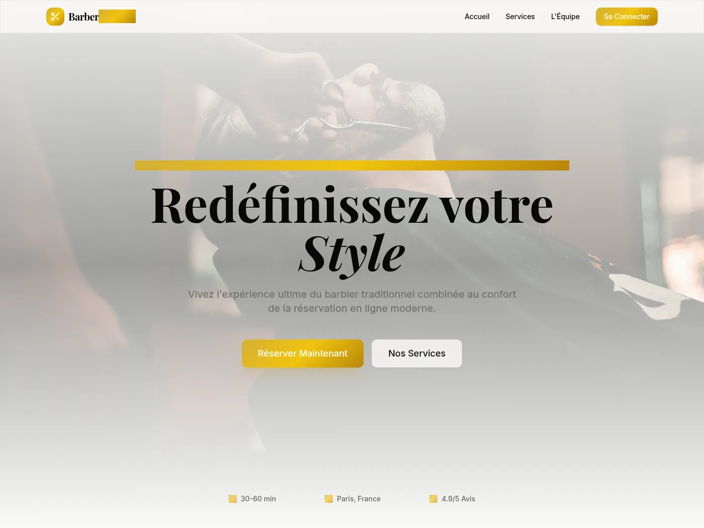 BarberBooking Web