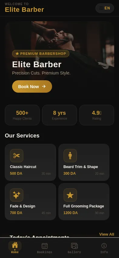 Barber Connect App