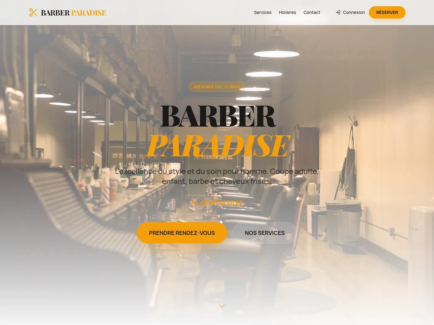 Barber Paradise Web